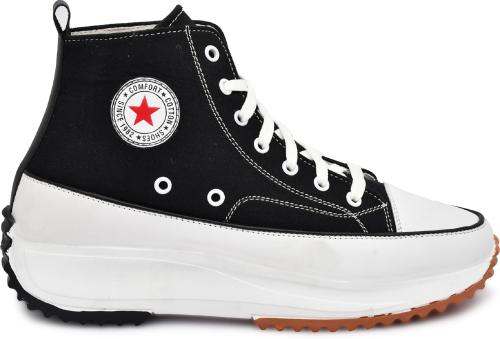 Buy OZJI Premium Canvas Rain Star Hike High Top Sneakers Shoes For Men ...