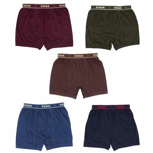 Buy ESSA Boy's Junior Trunks/Drawer Underwear 5pcs Combo [Cornea Suit ...