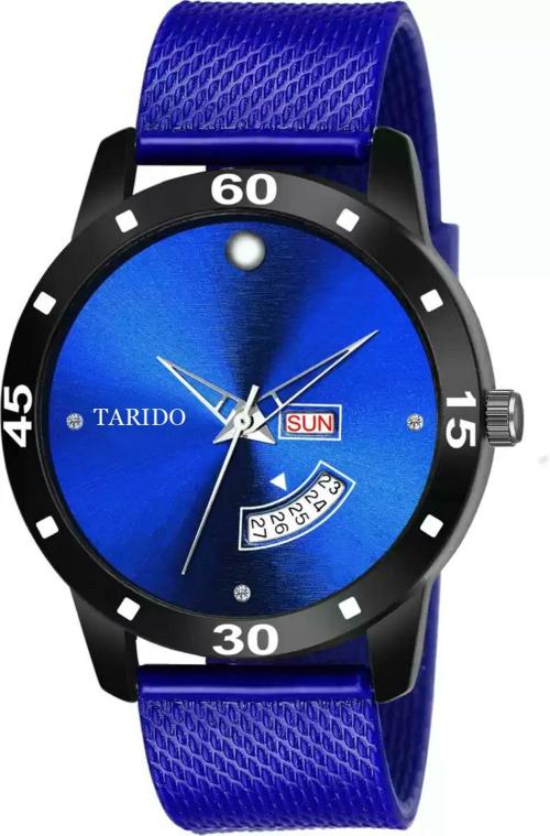 Buy Tarido Analog Blue Dial Blue Strap Watch For Boys Online at Best ...
