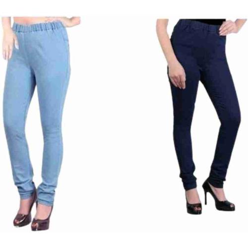 Buy Outerwear Slim Women Multicolor Jeans (Pack of 2) Online at Best ...