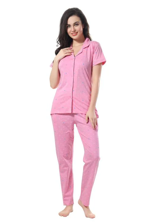 Buy Aimra Women Light Pink Printed Single Clothing Online at Best ...