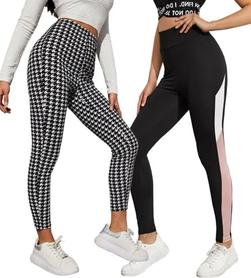 Buy ALISBA Women Multicolor Striped Lycra Blend High Rise Jeggings (S ...