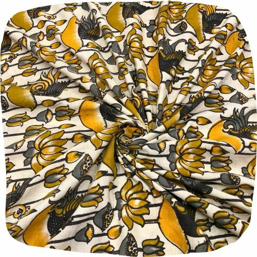 Buy PALASH Women's Unstitched kalamkari Cotton Dress Material Churidar ...