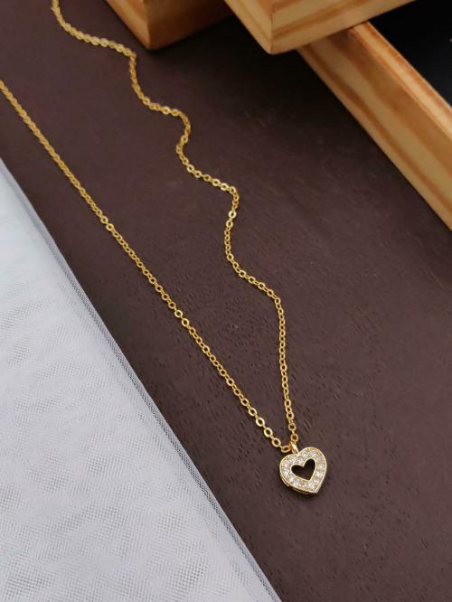 Buy INDIAN LIFESTYLE Women's Designer 18Inch Gold Plated Chain Pandel ...