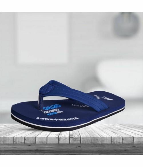 Buy Fortiva Comfortable Blue Slippers For Men Online at Best Prices in ...