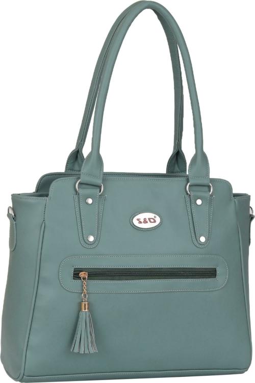 Buy Semiize Women Green PU Shoulder Bag Online at Best Prices in India ...