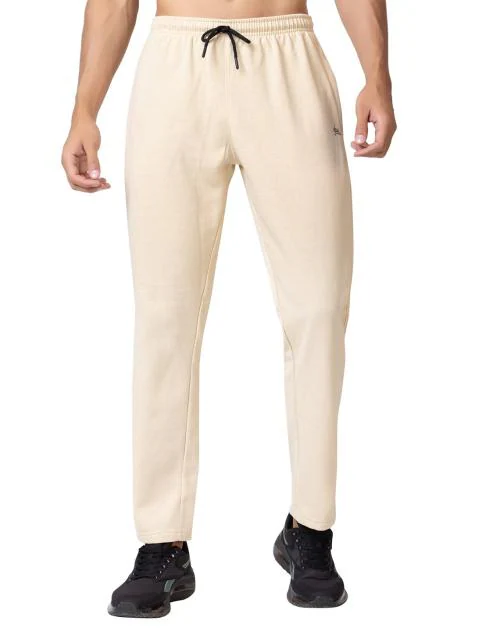 Buy YHA Men's Regular fit Solid Beige Lower Online at Best Prices in ...