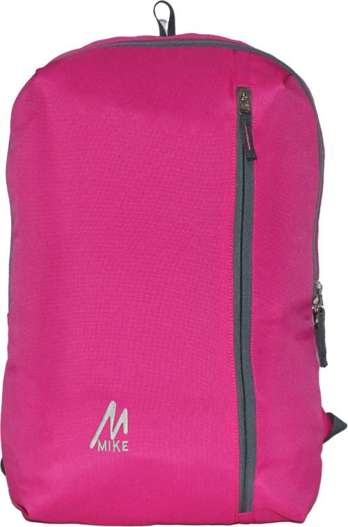 Buy Mike Bags Dark Pink Polyester City Backpack - 10 L Online at Best ...