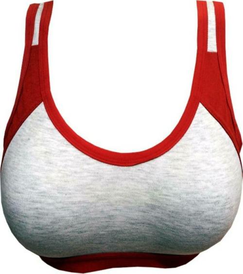 Buy Bable Women Sports Non Padded Bra - western wear - Red Online at ...