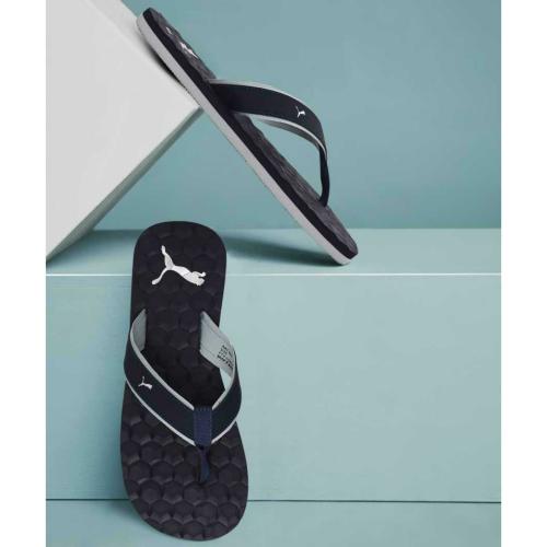 Buy Puma Alley IDP Peacoat Quarry Silver Slipper Online at Best Prices ...