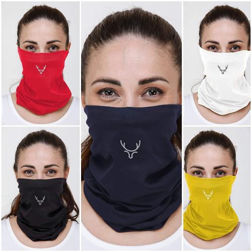 Buy Jigyasa Multicolor Breathable and Sweat-free Face Mask (set of 5) Online at Best Prices in ...