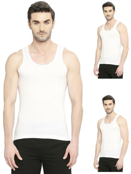 Buy VIP Men's Bonus Premium 100% Combed Cotton Vest | Regular Fit ...
