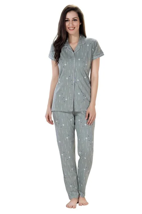 Buy Aimra Women Pistachio Green Printed Single Clothing Online at Best ...