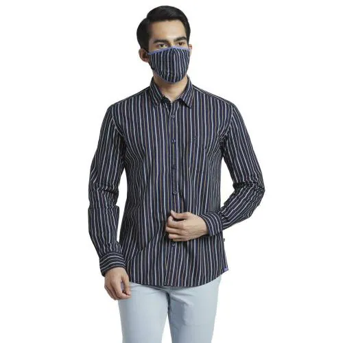Buy Parx Dark Blue Shirt Online at Best Prices in India - JioMart.