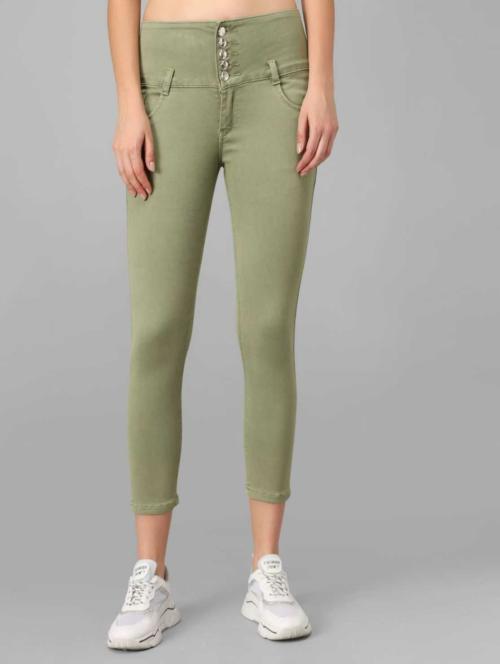 women 5 Button Skinny fit jeans - JioMart