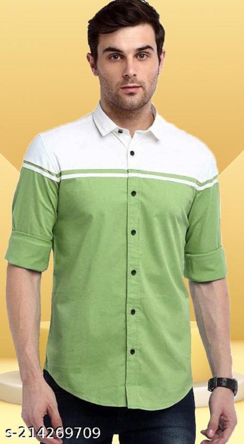 Buy GAT FASHION Men's Regular Fit Cotton Casual Shirt Online at Best ...