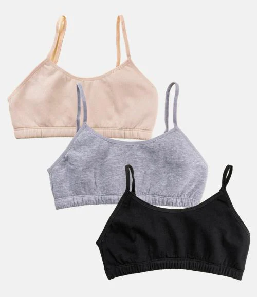 Buy Adira | Beginner Padded Teen Bras | Teen Bras With Flat Padding For ...