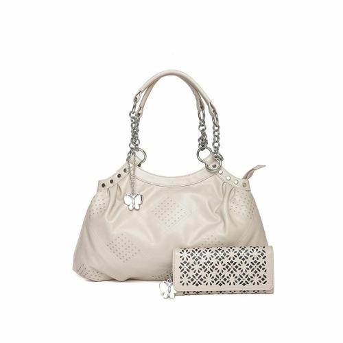 Buy Butterflies Women's Combo Handbag (Beige) (BNS WB027) Online at ...
