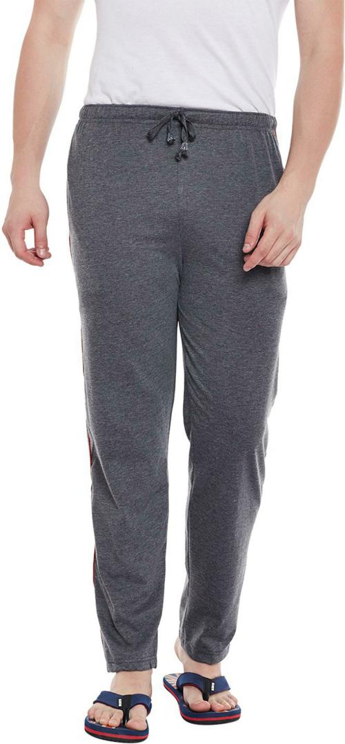 Buy Vimal Jonney Men Grey Solid Cotton Blend Track Pants Online at Best Prices in India - JioMart.