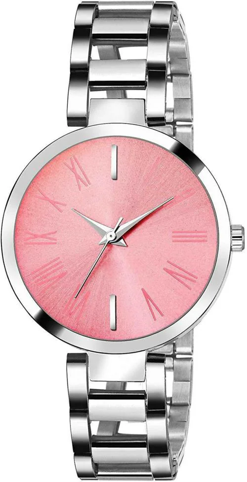 Regards Analog Pink Dial Pink Strap Watch For Girls - JioMart