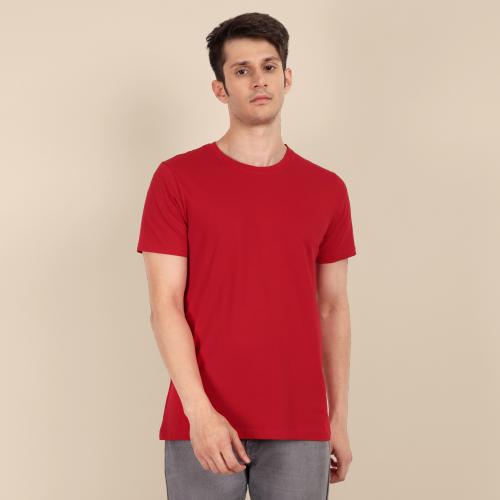 Buy Tom Hiddle Mens solid half sleeve Premium cottton Tshirts | Pack of ...