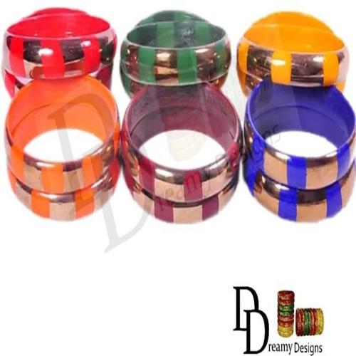 Buy Dreamy Designs Glass Kada (Pack of 12) - 2.5 Online at Best Prices ...