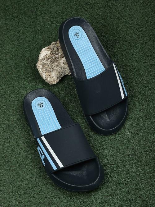 Buy Carlton London Light Blue Slides for Women Online at Best Prices in ...