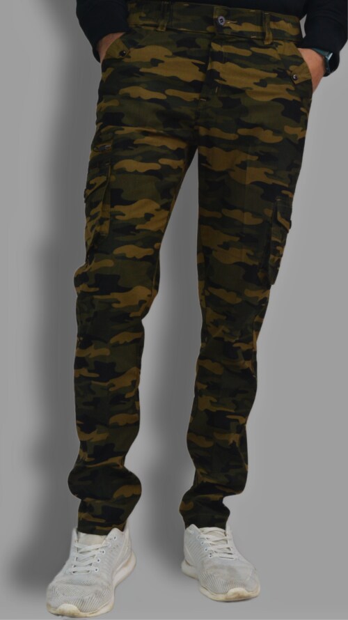 Buy STCCLASSIC Men Army Print Lower/Trouser Multi Colour Casual Workout ...