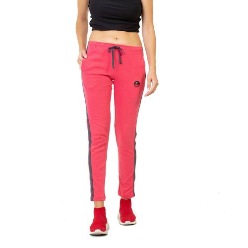 Buy Envie Women Regular Slim Fit Track Pants With Side Pocket - 8004 ...