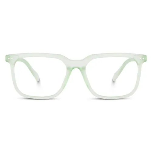 Buy SunglassesMart Emiltus Square Light Green Spectacle Frame For Men ...