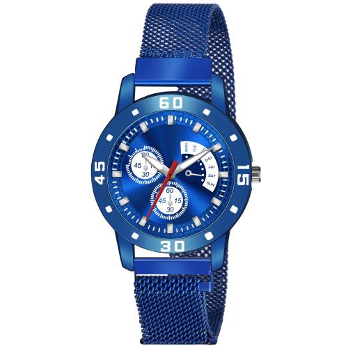 Buy Talgo Analog Avo Blue Dial Blue Magnet Strep Wrist Watch for Women ...