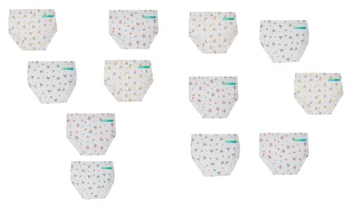 Buy YELLOWDELIGHT Pure cotton jetty 5-6y-12p Online at Best Prices in ...