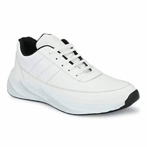 Buy YSCROWD Men's Sneakers Stylish Casual Shoes (White) Online at Best ...