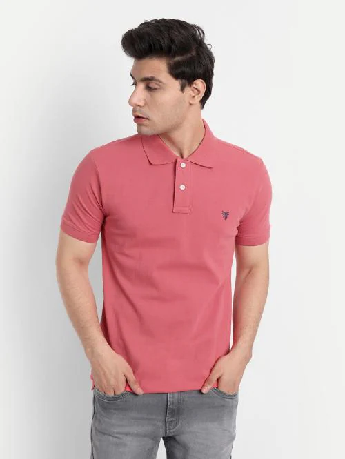 Buy Tom Hiddle Mens solid Polo Premium cotton Tshirts | pack of 1 ...