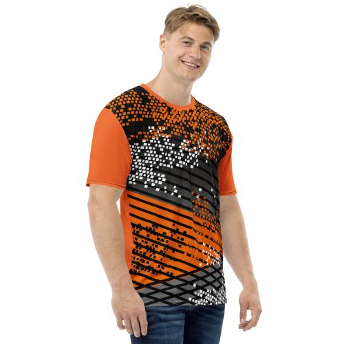 Buy CLOTHINK HUB Men's Regular Fit Half Sleeve Multicolor Printed Solid ...