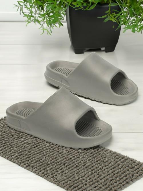 Buy SIMSAN Super soft ligt weight Grey Eva Slides for men Online at ...
