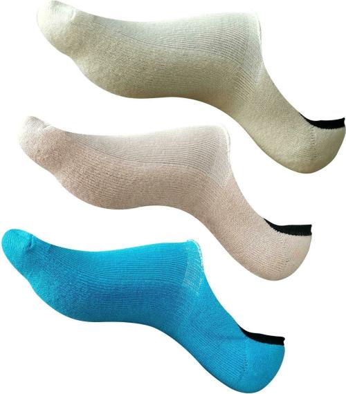 Buy AIR GARB No Show Loafer Socks - Ultra-Soft Cotton Foot Cover Socks ...