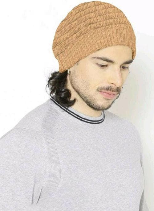 Buy HETESHE Self Design Beanie Online at Best Prices in India - JioMart.
