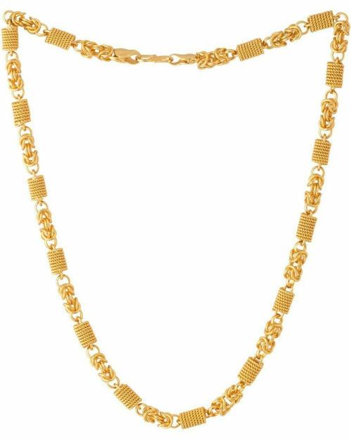 Buy VITA BELLA Gold Plated Brass Chain Set (Unisex) Online at Best ...