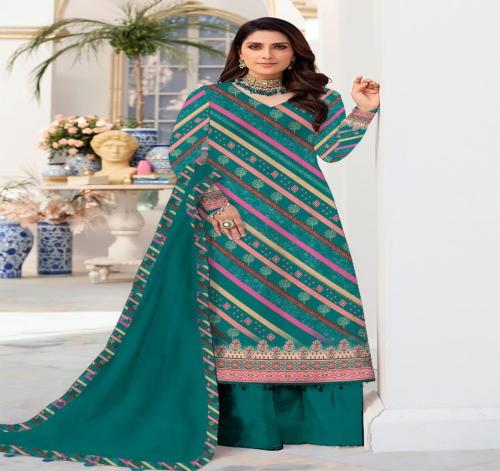 Buy KSUT Unstitched Muslin Cotton Digital Print Suits For Women-B7 ...