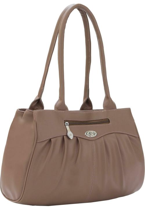 Buy Semiize Women Brown PU Handbag Online at Best Prices in India ...