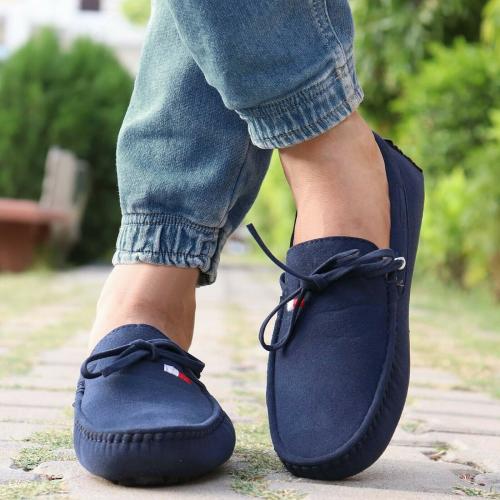 Buy Prodock Suede Loafers For Men (Blue) Online at Best Prices in India ...