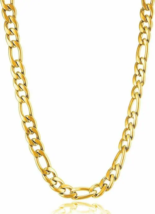 Buy NIMZ Gold Plated Brass Chain (Men And Women) Online at Best Prices ...