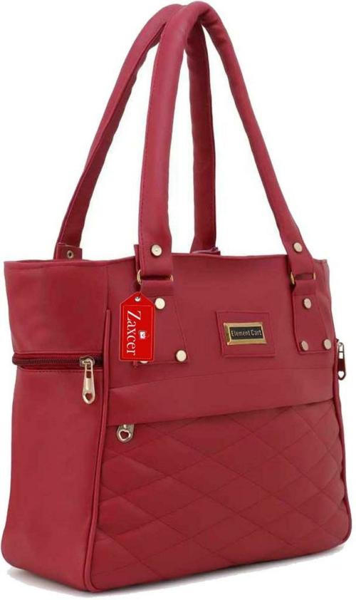 Buy Zaxcer Women Maroon Hand-held Bag Online at Best Prices in India ...