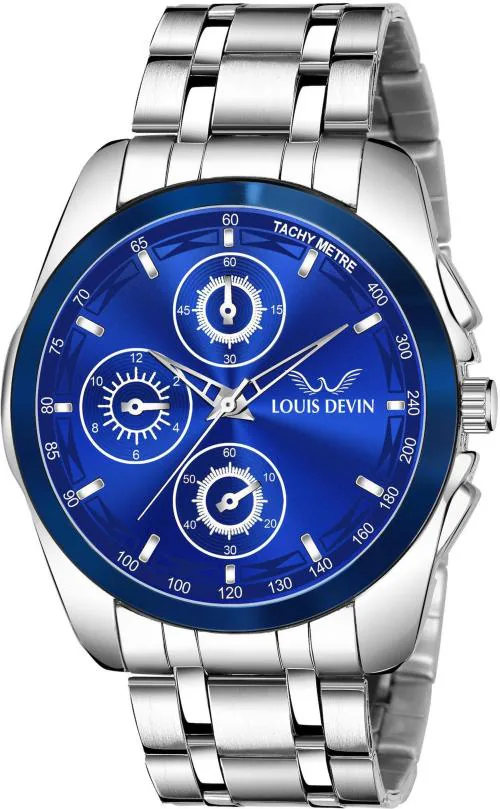 Buy Louis Devin Analog Blue Watch For Men (Ld-G036-Blue) Online at Best ...
