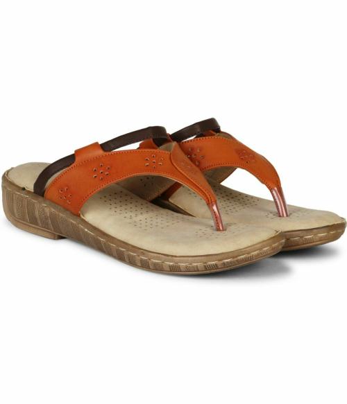 Buy DENILL Tan Slippers for Women Online at Best Prices in India - JioMart.