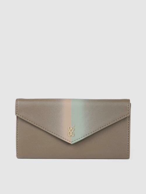 Buy Baggit Brown Polyurethane (PU) Wallet For Women Online at Best ...