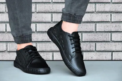 Buy TACIT Premium Synthetic Partywear Casuals Sneakers For Men (Black ...