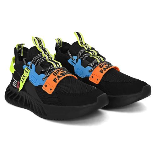 Buy Further Mens Further Sports Shoes 9 UK (Orange) Online at Best ...