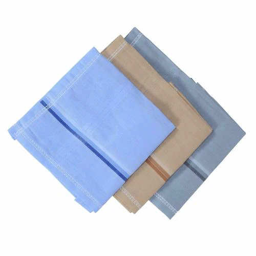 Buy S4S 100% Cotton Pack of 3 Handkerchiefs Hanky For Men, Light Colour ...